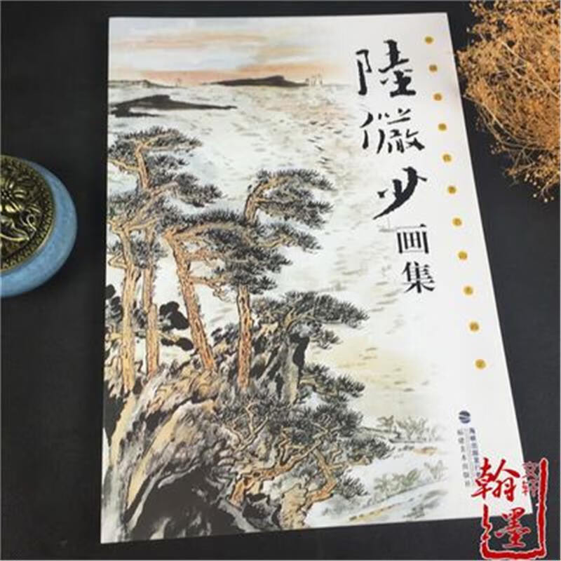 陆俨少画集 中国近现代山水画家 现货大8开画册临摹精品临摹 陆俨少画集（上下卷）