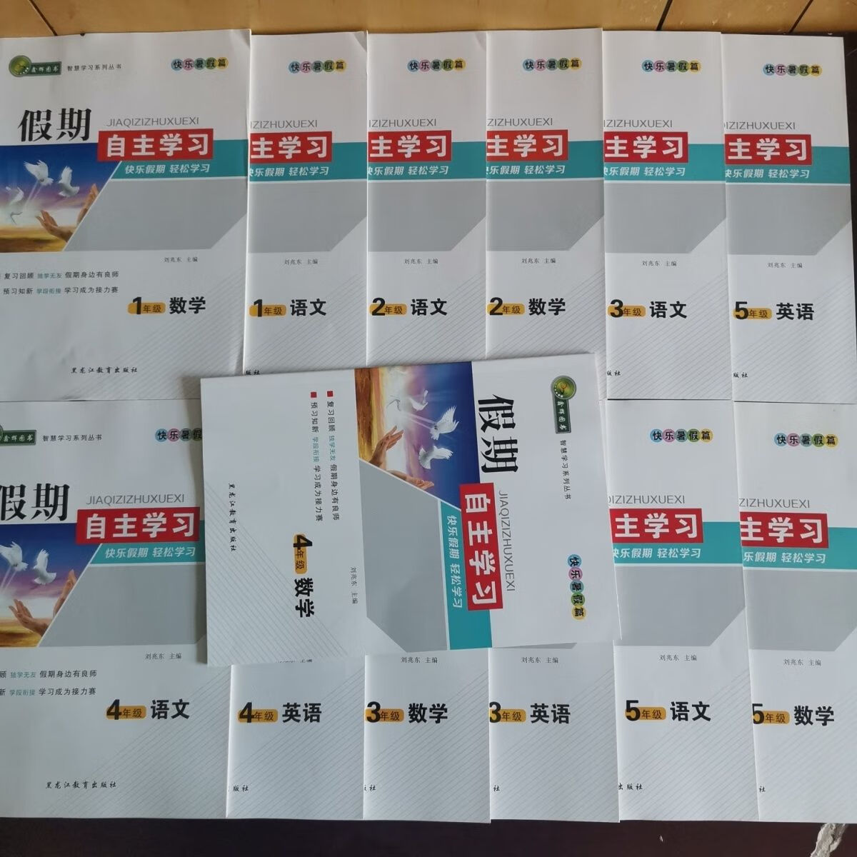 2024鑫辉图书快乐暑假篇假期自主学习 各年级各科 五年级语文