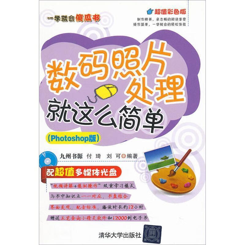 数码照片处理就这么简单 九州书源 编著