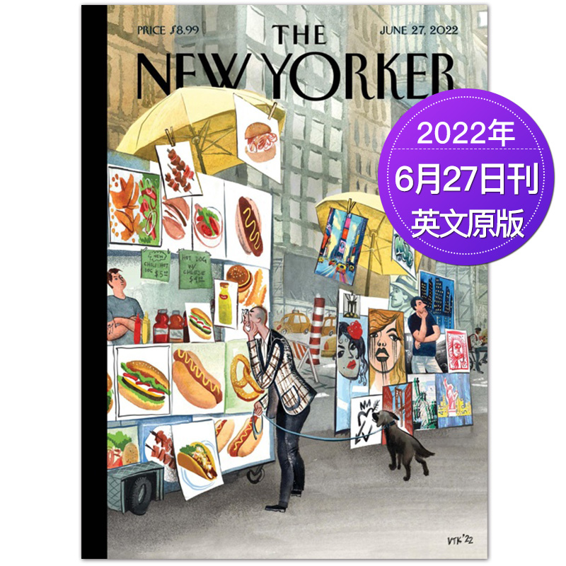 纽约客杂志THE NEW YORKER美国文学文摘人文杂志2022年知识文艺诗歌文化生活期刊 2022年6月27日刊