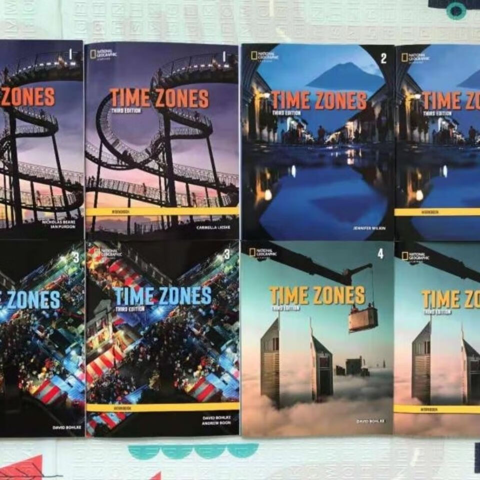 小托福Time zone 全新升级八本点读版