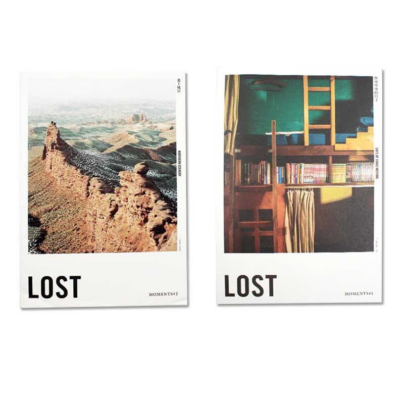 现货包邮 LOST MOMENTS#1#2 旅行短篇报纸 繁体中文+英文对照