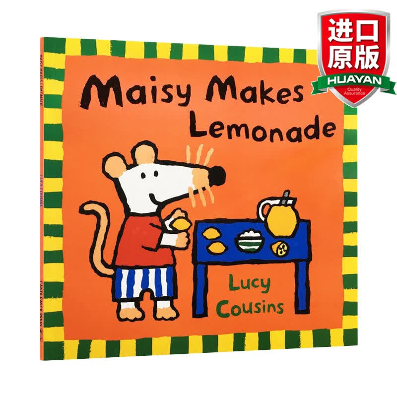 Maisy Makes Lemonade 英文原版 小鼠波波做柠檬水 廖彩杏书单 幼儿启蒙认知绘本 英文版 进口英语原版书籍