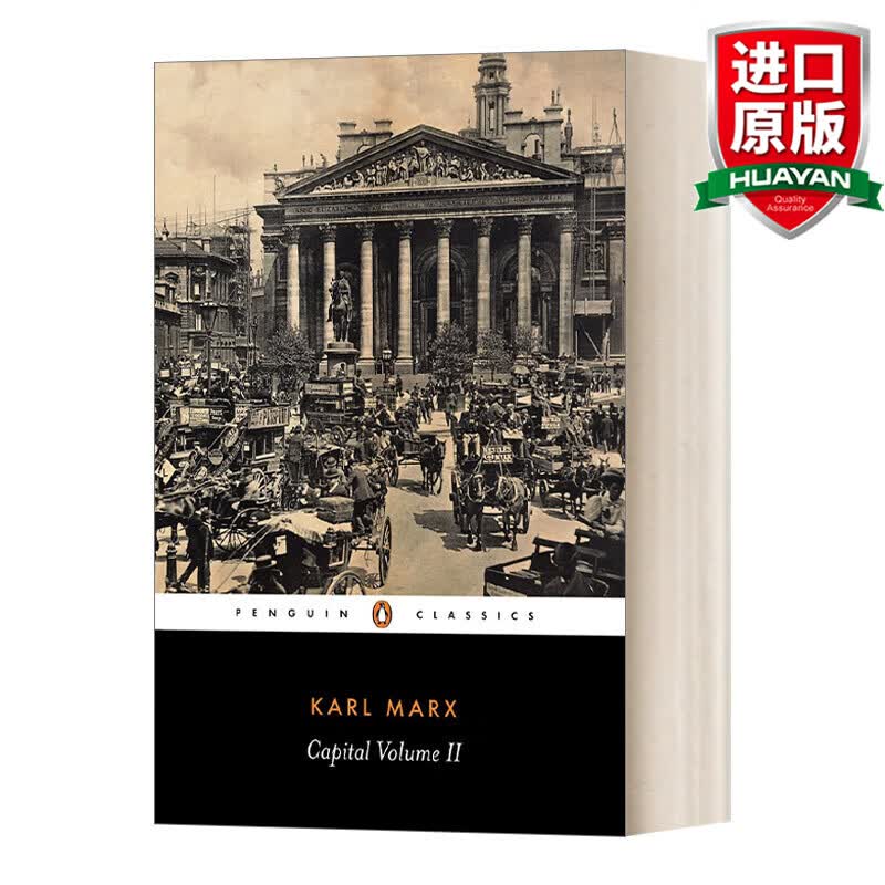 Capital Critique of Political Economy v. 2 Penguin Classics 英文原版 卡尔马克思资本论第2卷 英文版 进口英语原版书籍￥