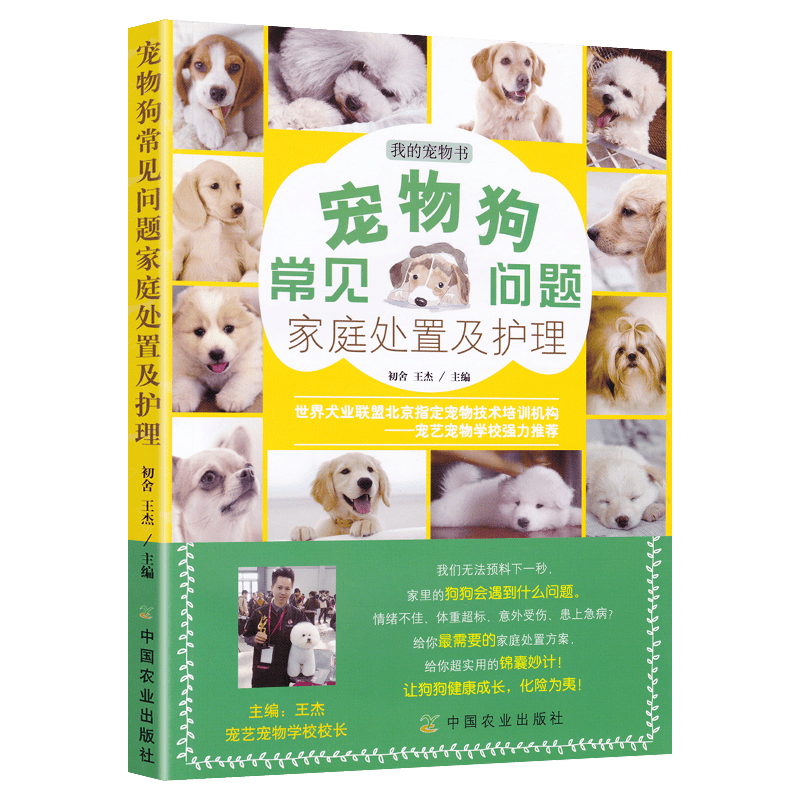 狗狗饲养训犬教程训练秘笈家庭养猫饲养手册 我的宠物书：宠物狗常见问题家庭处置及护理