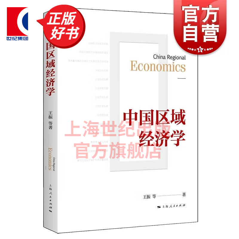 中国区域经济学 中国特色区域经济学理论框架王振等著国情出发区域经济学研究 上海人民出版社