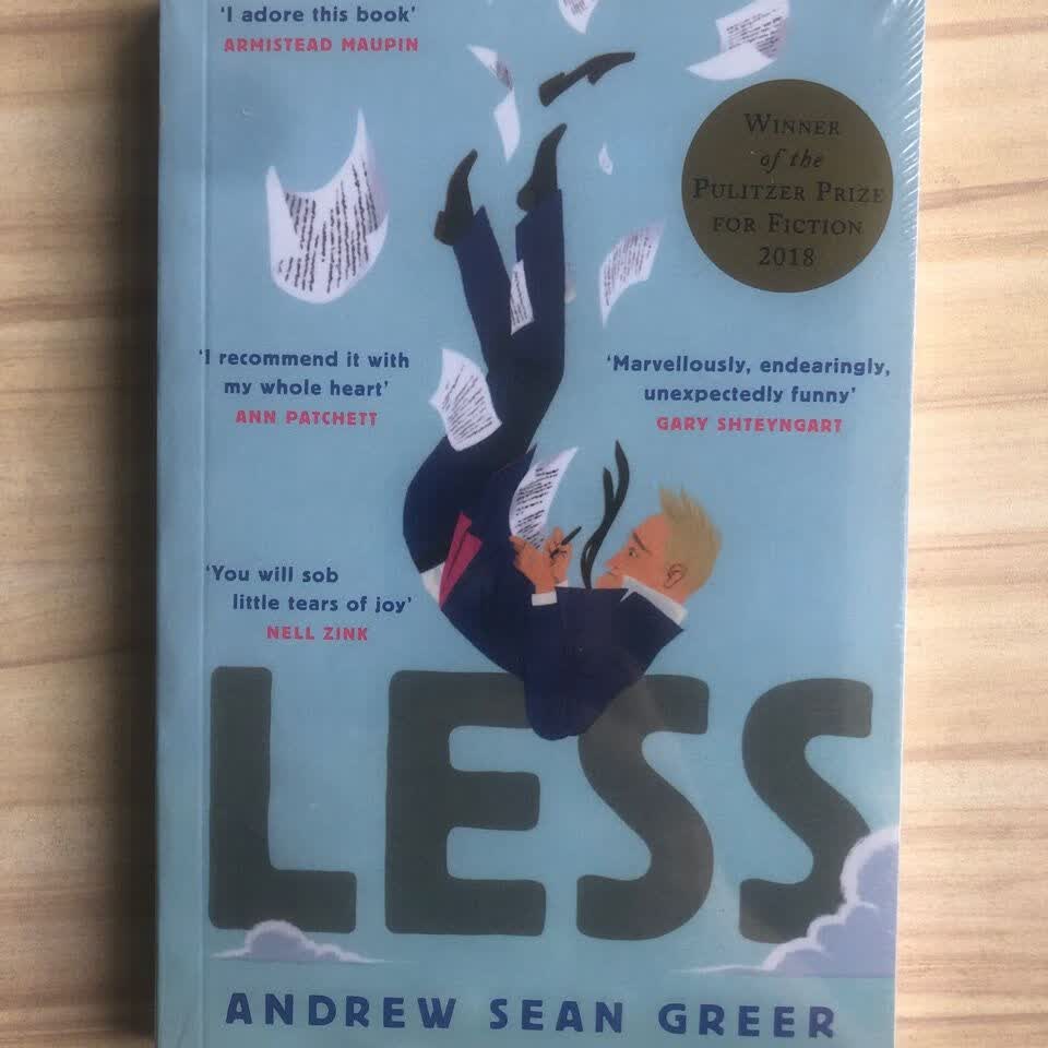 英文原版 分手去旅行 莱斯 普利策 Less by Andrew Sean Greer