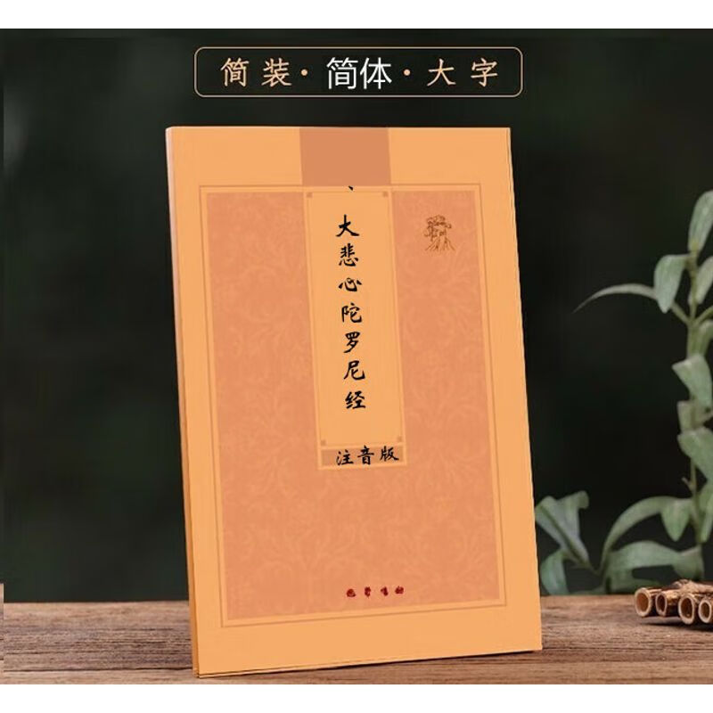 平装32开大字注音版大悲心陀罗尼经千手千眼观世音菩萨