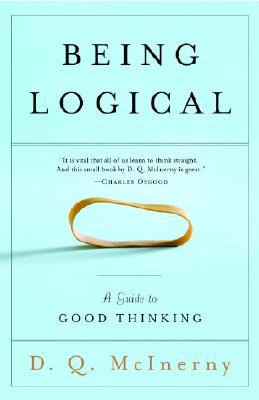 现货 英文原版 简单逻辑学 Being Logical: A Guide to Good Thinking 逻辑学思维指南 进口哲学书 D.Q.麦克伦尼 科普入门书