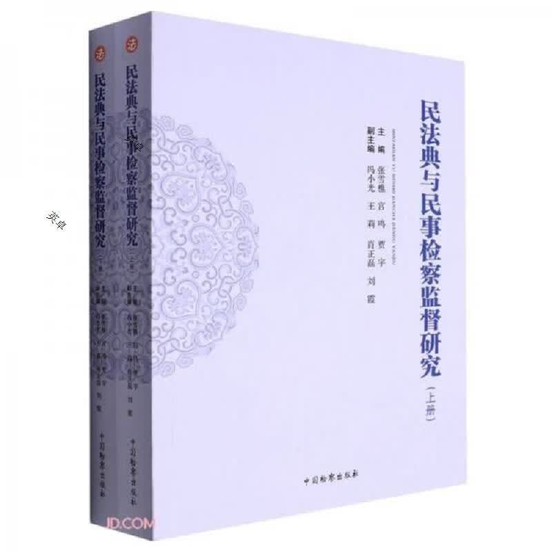 民法典与民事检察监督研究(上下)