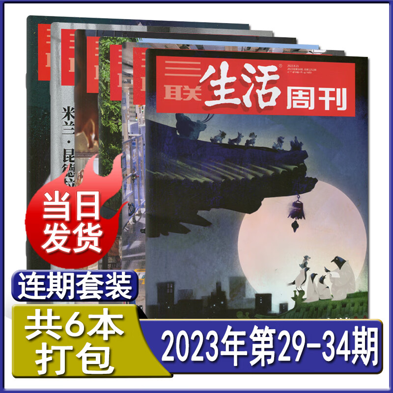 多选】三联生活周刊杂志2023年第1-34期8月总第1252期看天下中国环球新闻人物新周刊 新6本【2023年第29-34期】