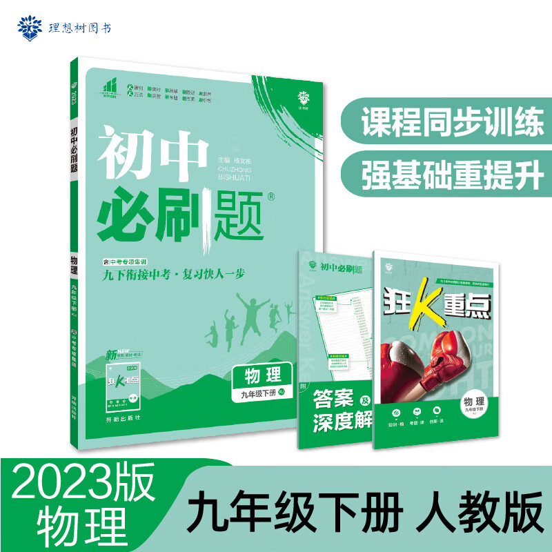 初中必刷题 物理九年级下册 RJ人教版 课本同步练习题理想树2023版