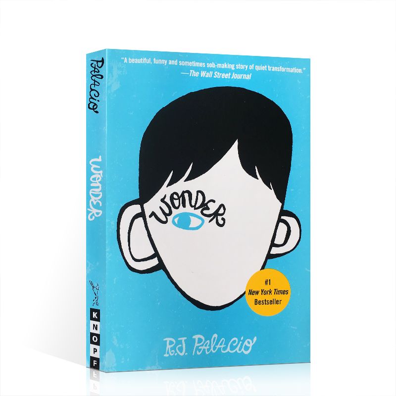 现货 英文原版 奇迹男孩 Wonder 奇迹 青春励志小说 RJ Palacio 帕拉秋 同名电影小说版 进口原版图书 儿童青少年读物