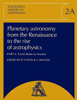Planetary Astronomy from the Renaissance to the Rise of Astrophysics