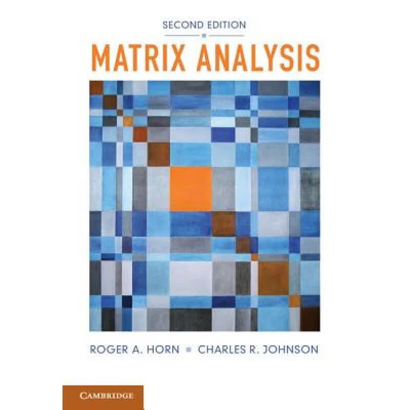 现货 矩阵分析 Matrix Analysis