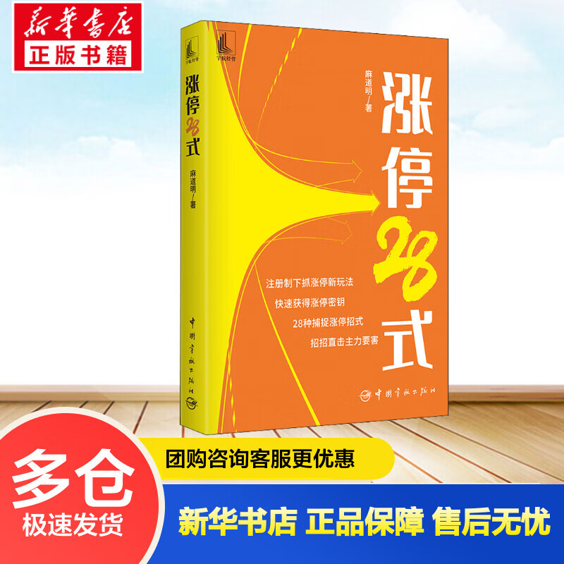 涨停28式 麻道明 书籍