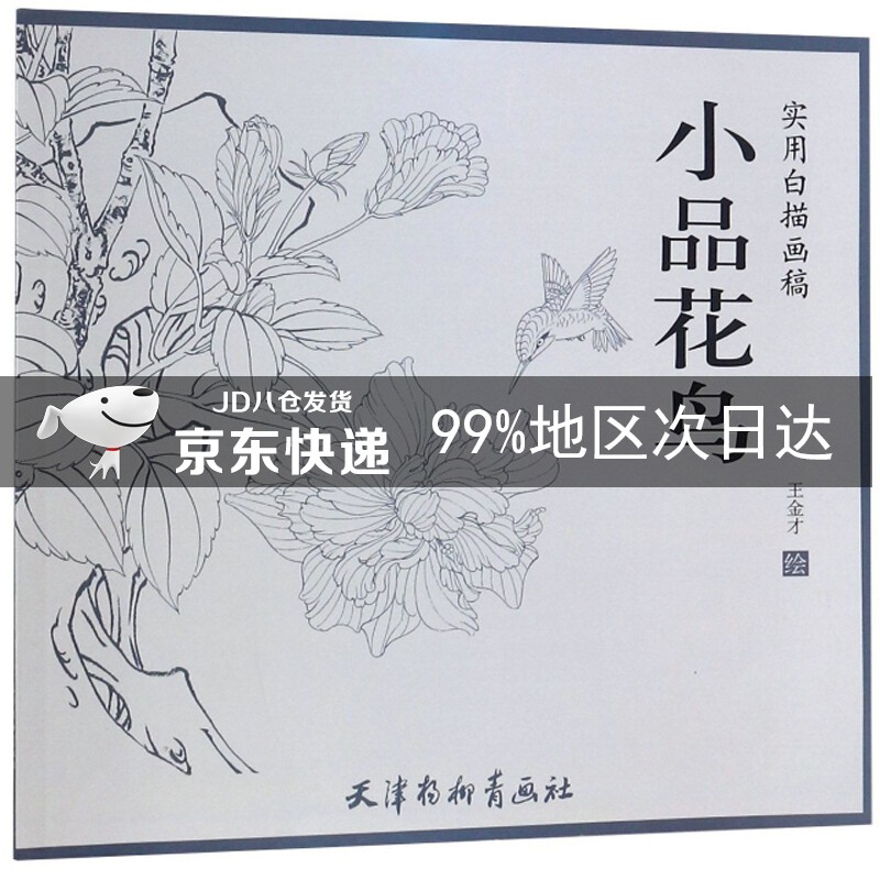 小品花鸟/实用白描画稿
