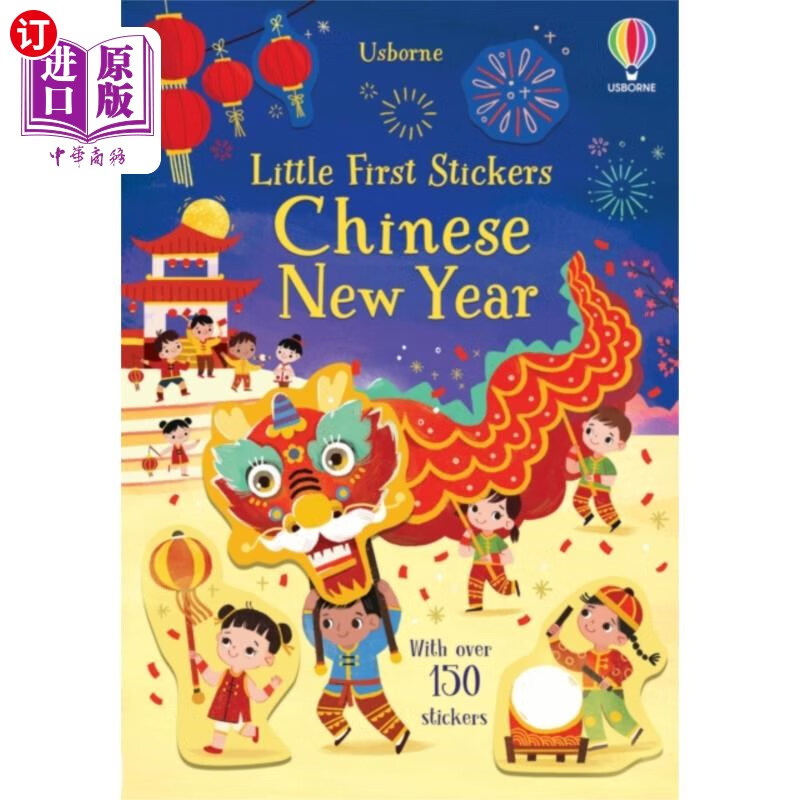 海外直订Little First Stickers Chinese New Year 中国新年