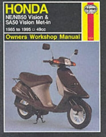 Honda NE/NB50 Vision & SA50 Vision Met-in (85 - 95) Haynes Repair Manual