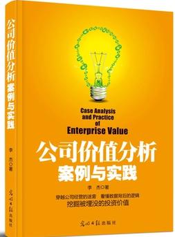 公司价值分析 李杰