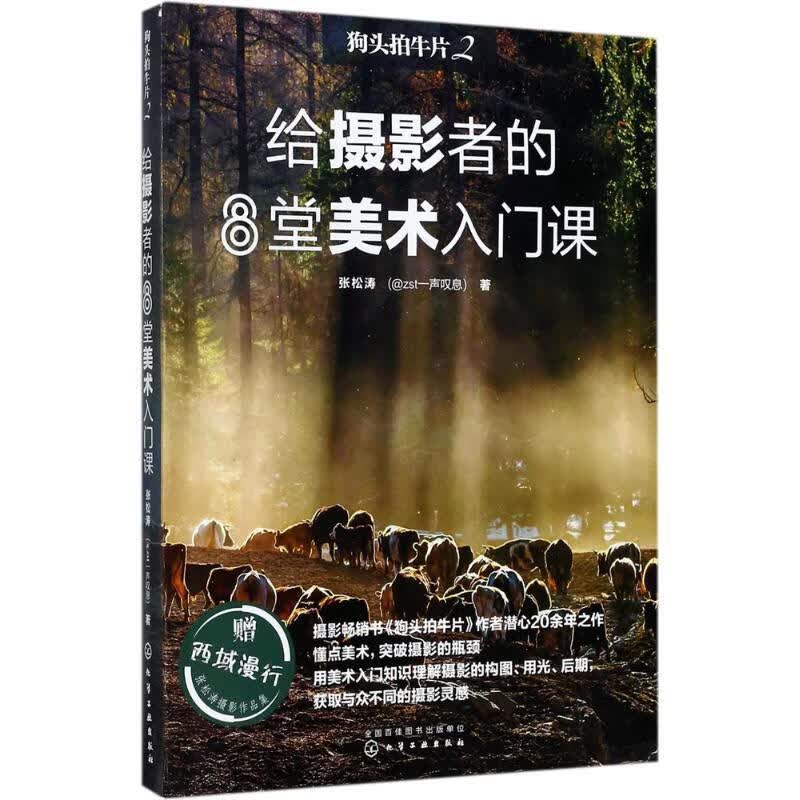 ！ 狗头拍牛片2 给摄影者的8堂美术入门课 9787122287892 张松涛 著 化学工业出版