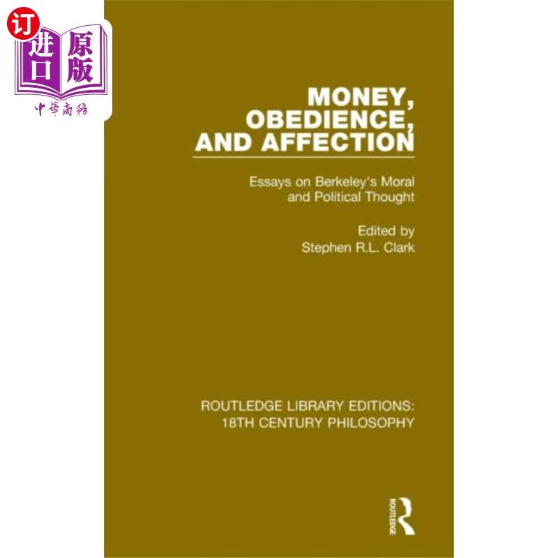 海外直订Money, Obedience, and Affection 金钱、服从和感情