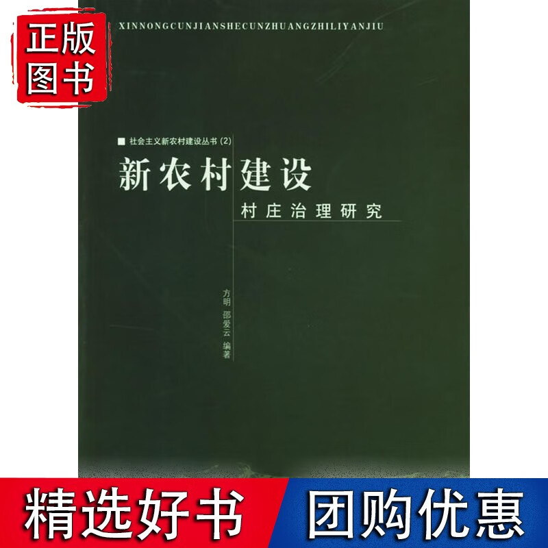新农村建设村庄治理研究