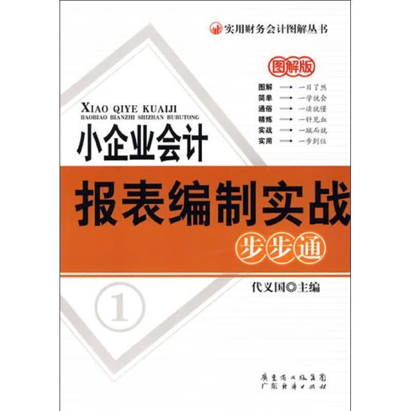 小企业会计报表编制实战步步通
