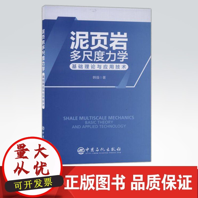 泥页岩多尺度力学基础理论与应用技术 韩强著 中国石化出版社