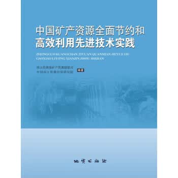 中国矿产资源全面节约和高效利用先进技术实践 国土资源部矿产资源储量司,中国国土资源经济研究院 著,赵