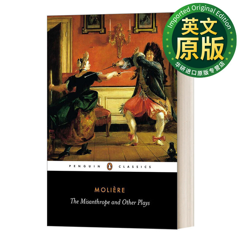 The Misanthrope and Other Plays 厌世者与其他戏剧 英文原版 英文版