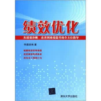 绩效优化:从绩效诊断改善到业绩提升的指导