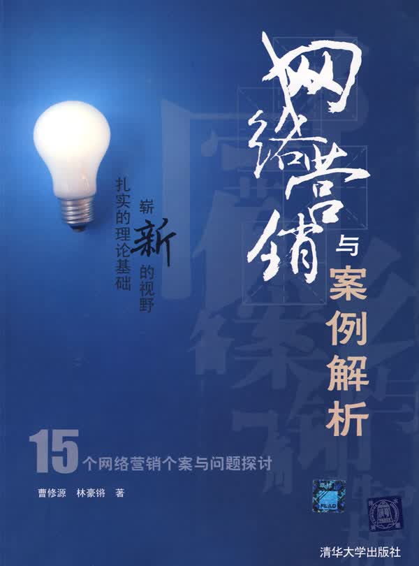 网络营销与案例解析 曹修源、林豪锵【好书，下单速发】