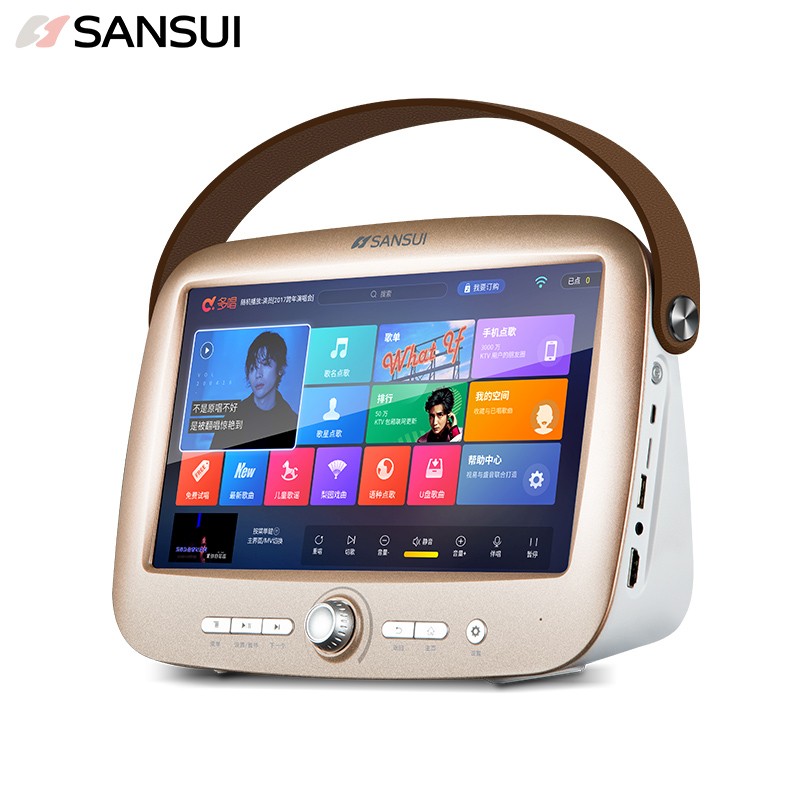 山水 SANSUI C10 家庭ktv点歌机一体机 家用WIFI网络K歌智能语音点歌台 专业卡拉ok双系统高清触摸屏幕设备-京东商城【降价监控 ...