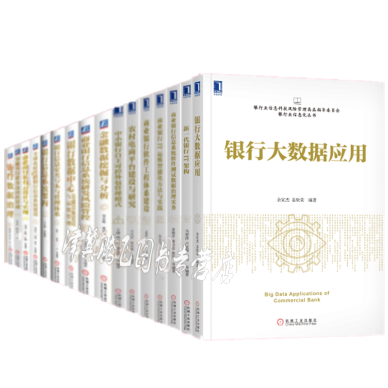 银行业信息化丛书【套装15册】银行大数据应用+信息系统研发风险管控+中小商业银行科技创新探索与实