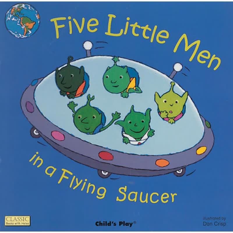 现货 飞碟上的五个小人 Five Little Men in a Flying Saucer ...