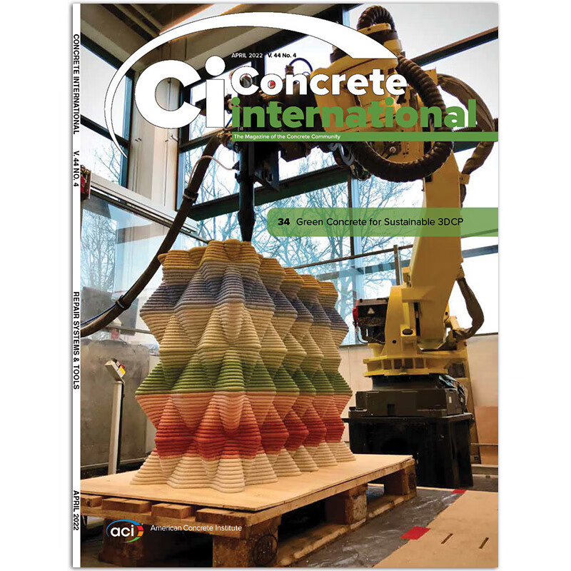 【单期可选】Concrete International 英文国际混凝土设计技术杂志 2022年4月刊