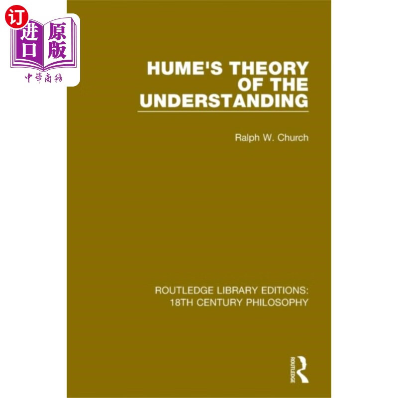 海外直订Hume's Theory of the Understanding 休谟的知性理论