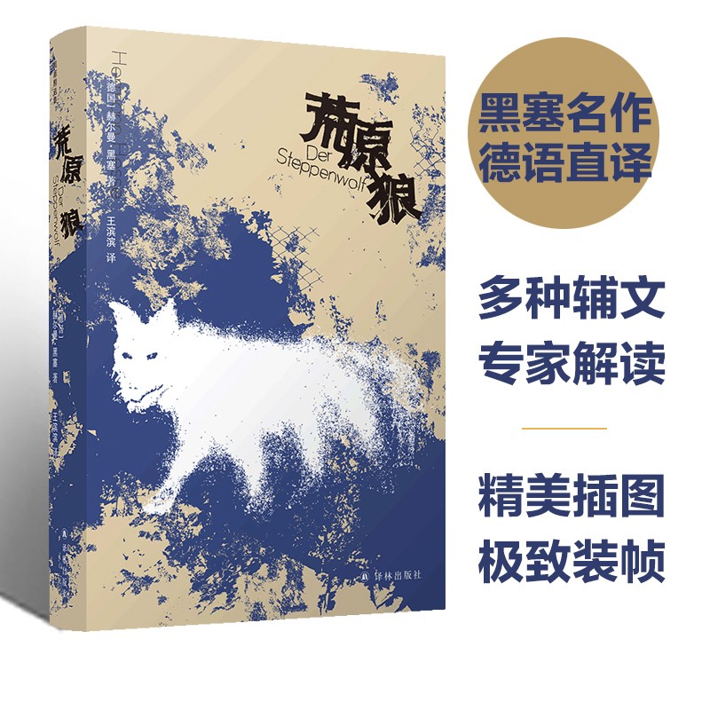 黑塞精选集5本套 黑塞著荒原狼悉达多德米安诺贝尔文学奖无删减全译本世界文学名著外国小说函套精装译林出版社官方现货 荒原狼
