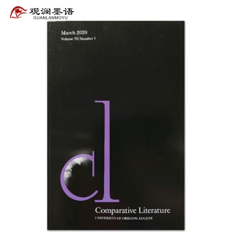 Comparative Literature vol.72 N.1 英文比较文学杂志 2020/22 2020年3月刊
