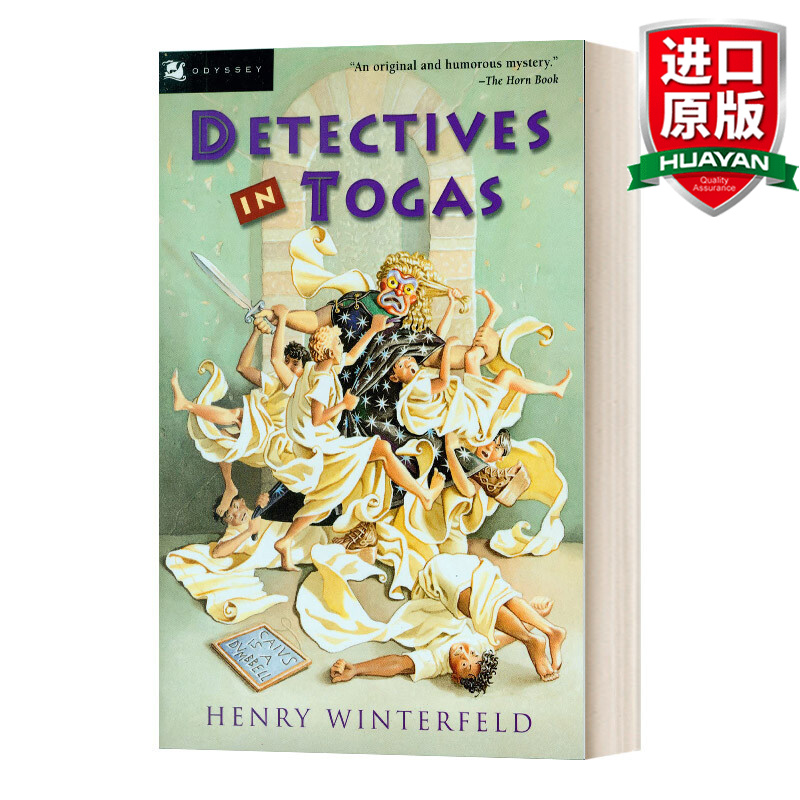 Detectives in Togas 英文原版 托加斯的侦探们 儿童文学 英文版 进口英语原版书籍