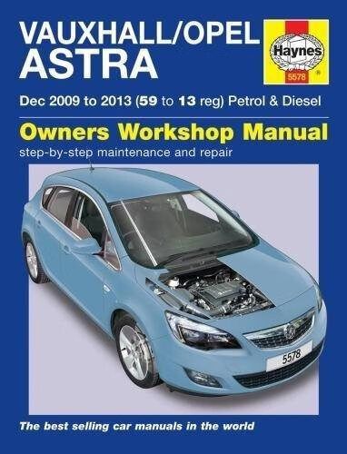 Vauxhall/Opel Astra  (Dec 09 - 13)  59 to 13
