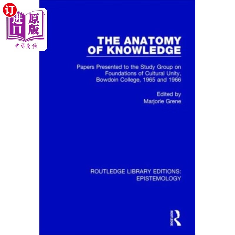 海外直订Anatomy of Knowledge 知识剖析