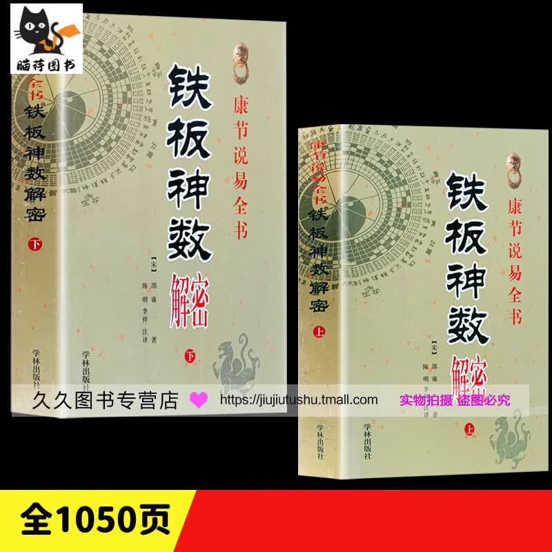 《铁板神数解密》上下宋邵雍著铁版七政四余紫微斗数