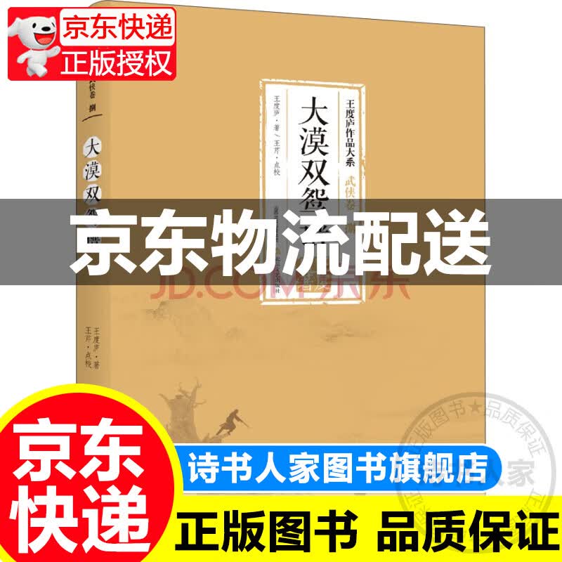 王度庐作品大系·武侠卷8：大漠双鸳谱