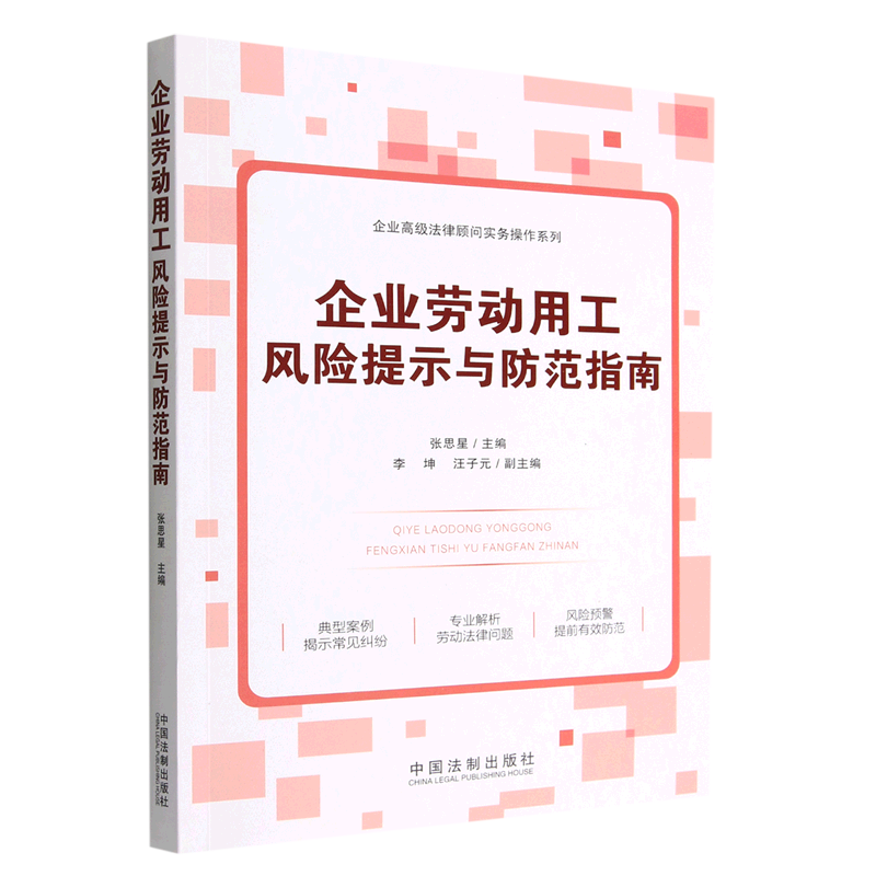 企业劳动用工风险提示与防范指南/企业高级法律顾问实务操作系列