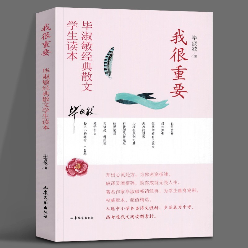 毕淑敏经典散文学生读本：我很重要 毕淑敏 著 山东文艺出版社