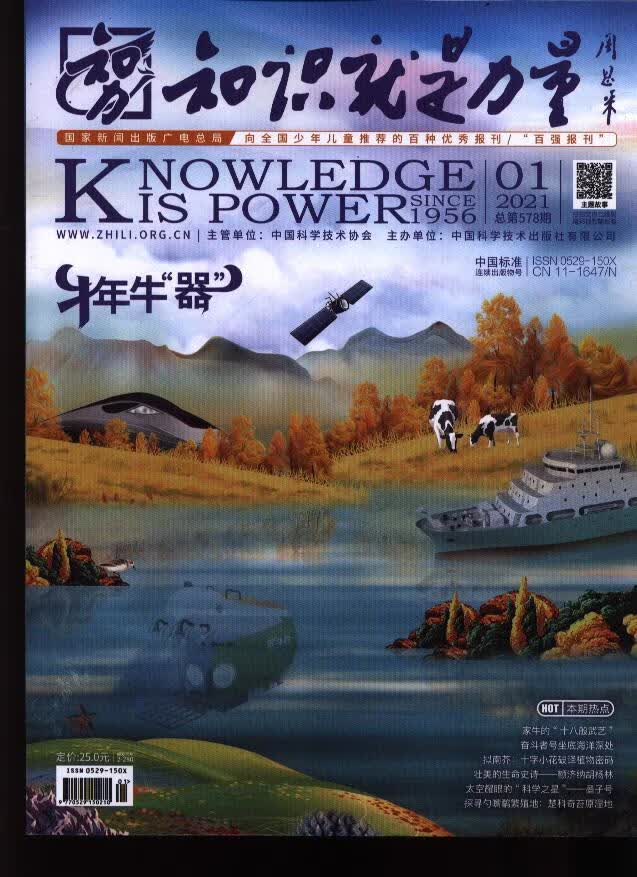 全新现货 知识就是力量(21年-第1期) 0529150X  学技术出版社 文学