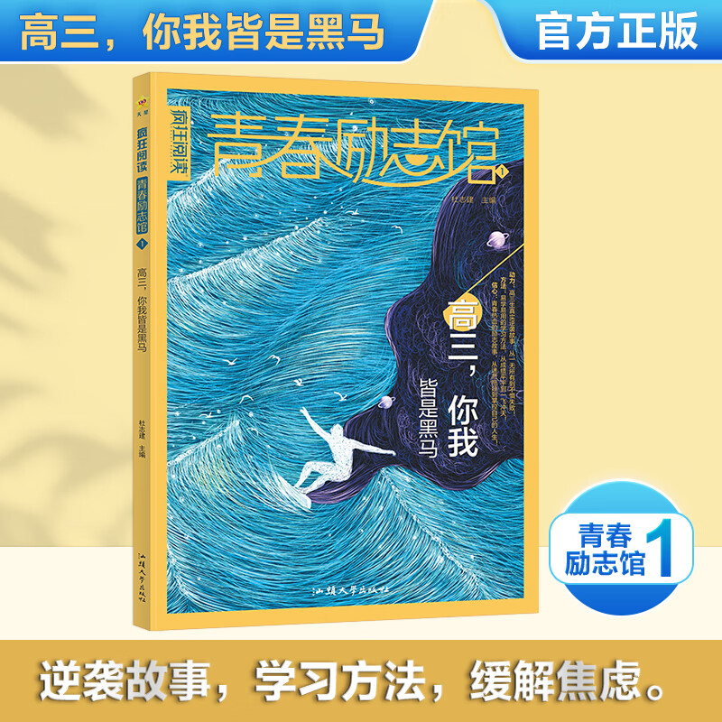 疯狂阅读 青春励志馆1 高三，你我皆是黑马 高中议论文素材校园文学课外阅读 2024版天星教育