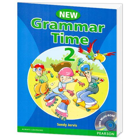 美国朗文培生NewGrammarTime1-5级剑桥KETPET语法书 New Grammar Time2级